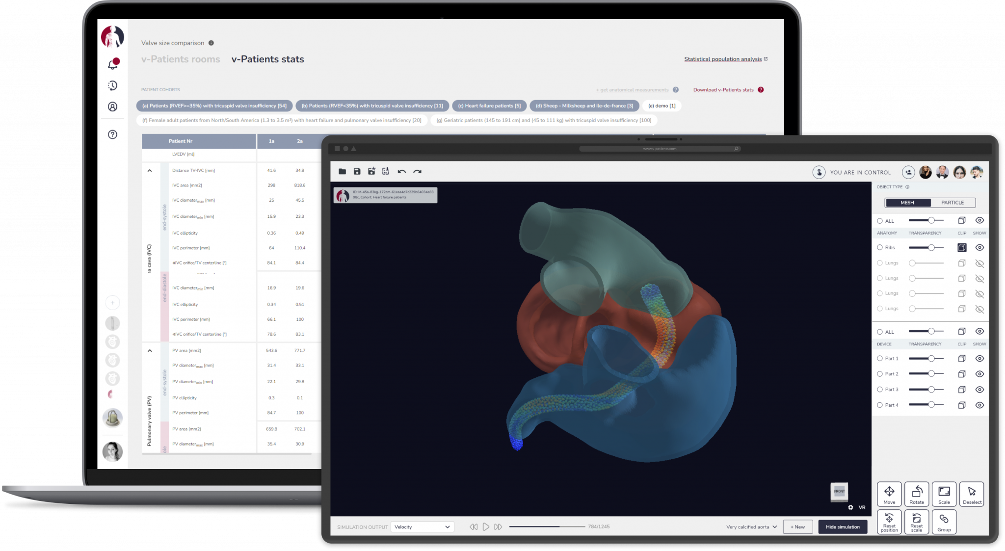Virtonomy.io - Data driven clinical trials on virtual patients
